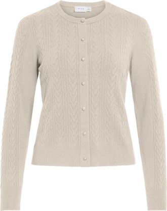Vila Vikerry Cable L/S Knit Cardigan-Noos