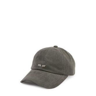 Nn.07 Casquette brod&eacute;e en coton et toile