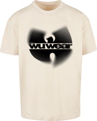 Wu-Wear Herren Faded Logo Oversize Tee Sand, S