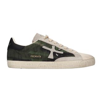 Premiata Femme, Chaussures, Vert, Taille: 36 EU Stevend Baskets