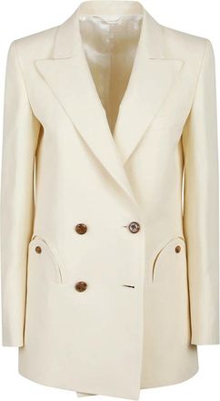 Blaz&eacute; Milano Femme, Vestes, Beige, Taille: 36 FR Savannah Everyday Blazer
