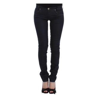 Ermanno Scervino Slim Jeans Denim Hose Skinny Leg Stretch - - Jeans - Damen - Blau - W26