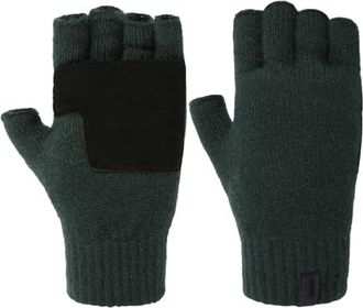 Barts Gants Banxs Fingerless Homme - pour Hiver automne-hiver - M/L vert fonce