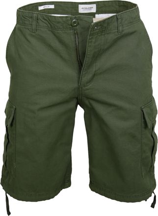 Jack & Jones Herren Cargoshorts Marley Freizeithose Shorts Kurze Hose, XL, Forest Night Marley