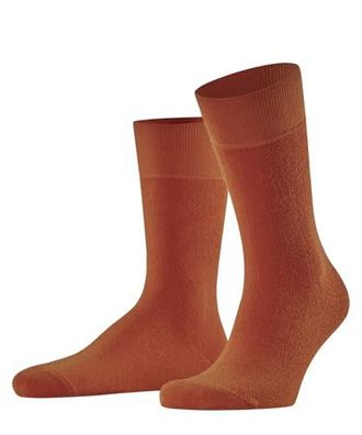 Burlington Towel M So coton unies 1 paire, Chaussettes Homme, Orange Pumpkin 8364, 40-46
