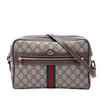 Gucci Pre-owned Sac bandouli&egrave;re Ophidia - Femme - Pre-owned - Beige - Taille: ONE Size