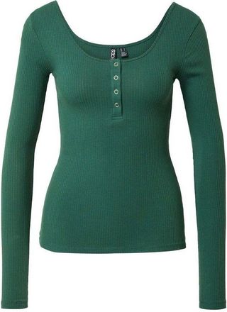 Pieces Langarmshirt KITTE (1-tlg) Plain/ohne Details