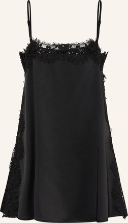 Mrs & Hugs Mrs & Hugs Satintop Mit Spitze schwarz