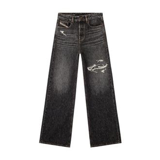 Diesel Relaxed Jeans D-Rise - - Jeans - Herren - Schwarzk - W31
