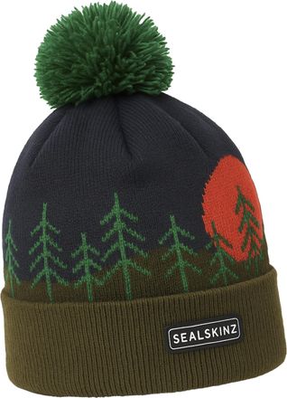 Sealskinz Wasserdichte Winter-Szenen-M&uuml;tze mit Pompon f&uuml;r Herren und Damen