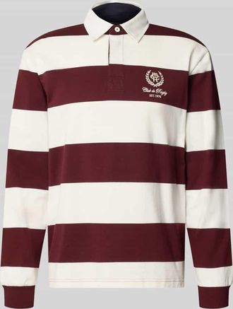 Mc Neal Regular Fit Rugbyshirt mit Logo-Stitching