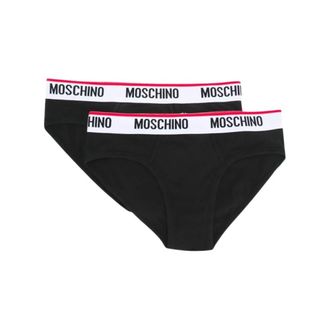 Moschino Office - Homme - Sous-v&ecirc;tements - Noir - Taille: M
