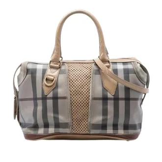 Burberry Pre-owned Satchel - - Pre-owned - Damen - Grau - ONE SIZE