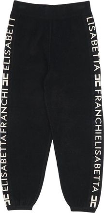 Elisabetta Franchi Femme, Pantalons, Noir, Taille: 42 FR Pantalons de surv&ecirc;tement