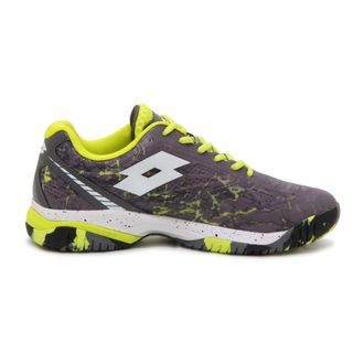 Lotto Schnelle Padel-Schuhe Acacia Gr&uuml;n/Wei&szlig;/Asphalt - - Shoes - Herren - Grau - 45 1/2 EU