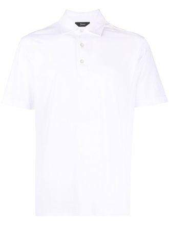 Herno polo à manches courtes - Blanc