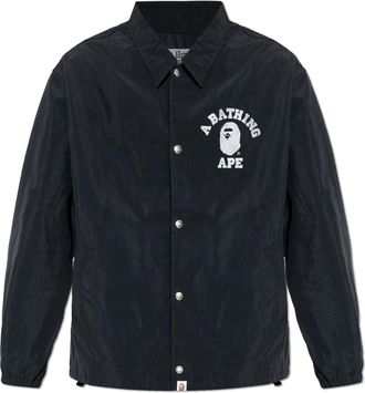 A Bathing Ape A Bathing Ape, Homme, Vestes, Noir, Taille: S Veste avec logo