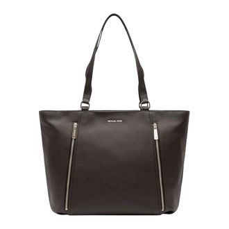 Michael Kors Tote Bag mit Rei&szlig;verschlusstaschen auf der Vorderseite - - Bags - Damen - Braun - ONE SIZE
