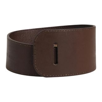 Gianfranco Ferre Femme, Accessoires, Brun, Taille: 70 CM Braided Belt