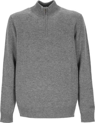 MC2 Saint Barth Homme, Pulls, Gris, Taille: M Jermyn Lambswool Sweater