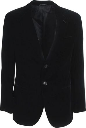 Giorgio Armani Homme, Vestes, Noir, Taille: L Icon George Line Veste Crois&eacute;e