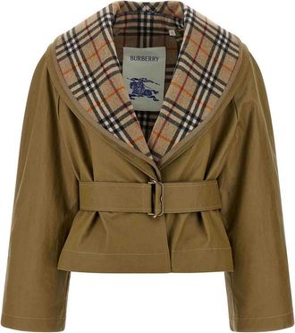 Burberry Veste Casual - Marron