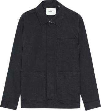 Nn.07 Nn07, Homme, Vestes, Bleu, Taille: XL Olav Jacket