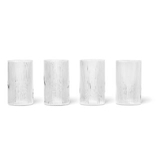 Ferm Living Verres Ripple - Set de 4 Ferm Living