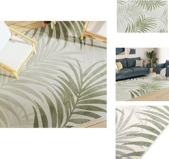 vidaXL Indoor & Outdoor Teppich Mehrfarbig 190x300 cm Rutschfest - Wohnzimmerteppich - Esszimmerteppich - Balkonteppich - Terrassen Teppich - Gartenteppich