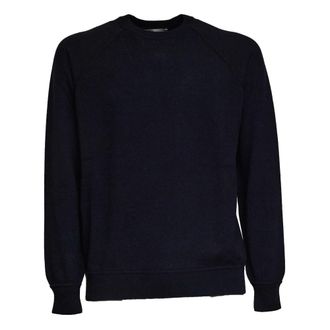 FILIPPO DE LAURENTIIS Rundhals-Pullover - - Knitwear - Herren - Blau - S