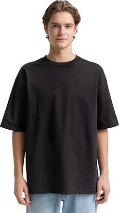 Tom Tailor Denim TOM TAILOR Denim 1035912 T-Shirt, 29999-Black, XL Homme