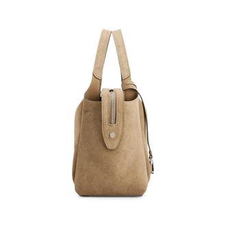 Tod's Suede Tote Bag - Brown