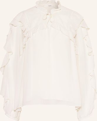 BA&SH Ba&Sh Blusenshirt Nils Mit Rüschen weiss