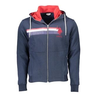 U.S.Polo Association Lang&auml;rmeliges Kapuzen-Sweatshirt - - Sweatshirts & Hoodies - Herren - Blau - 2XL