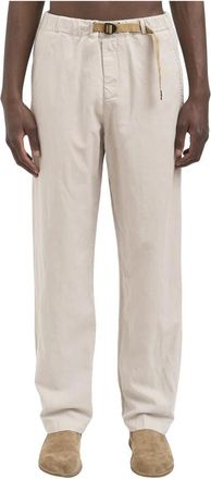 White Sand Homme, Pantalons, Beige, Taille: XS Pantalon en Lyocell et Lin