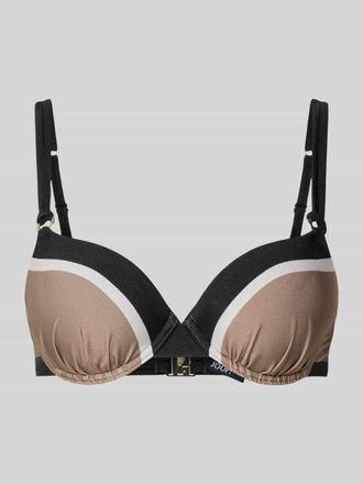 Joop Bikini-Oberteil im Colour-Blocking-Design
