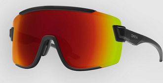 Smith Wildcat Matte Black +Bonus Lens Sonnenbrille chromapop red mirror