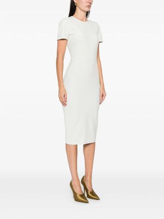 Victoria Beckham Aloe Dress - Green