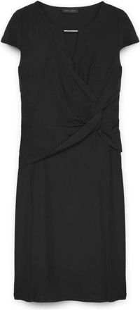 Fiorella Rubino Femme, Robes, Noir, Taille: 46 FR Robe en jersey avec lat&eacute;ral