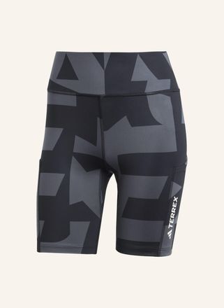 ADIDAS TERREX Adidas Terrex Tights Terrex Multi 8inch Printed grau