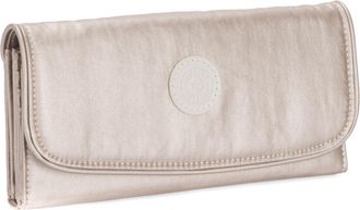 Kipling MONEY LAND Große Geldbörse, Metallic Glow (Silber)
