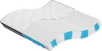 vidaXL vidaXL Matratze Taschenfederkern Mittel 200x200 cm