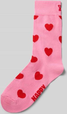 Happy Socks Socken mit Label-Print