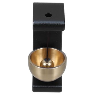 NUOBESTY Windspiel T&uuml;rglocke aus Messing mit Magnetischer Befestigung Molek&uuml;l Design Dekorativer Alarm f&uuml;r Gesch&auml;ft und Wohnbereich