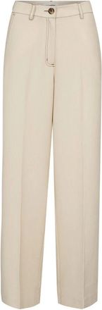 Co'Couture Femme, Pantalons, Beige, Taille: 42 FR Wide Pantalons