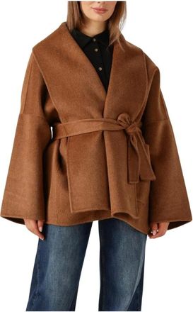 Amaya Amsterdam Damen, Mäntel, Braun, LGröße