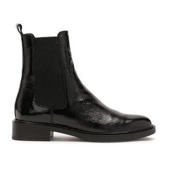 Kazar Schwarze Falten-Effekt Hausschuhe.Dieses Produkt f&auml;llt gro&szlig; aus. - - Shoes - Damen - Schwarzk - 40 EU