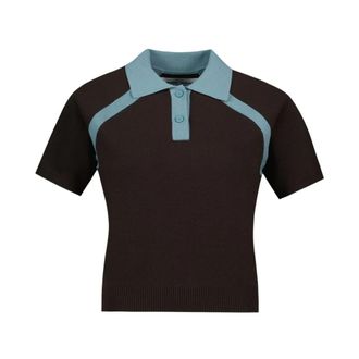 Sams&oslash;e & Sams&oslash;e Sasimona Polo - - Tops - Damen - Braun - S
