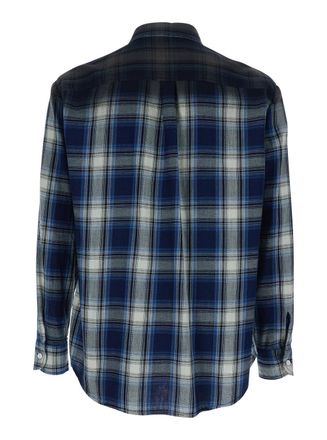 Dsquared2 Mens Shirt Multicolour Faded Cotton