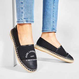 Karl Lagerfeld Espadrilles KARL LAGERFELD KL80108 Schwarz
